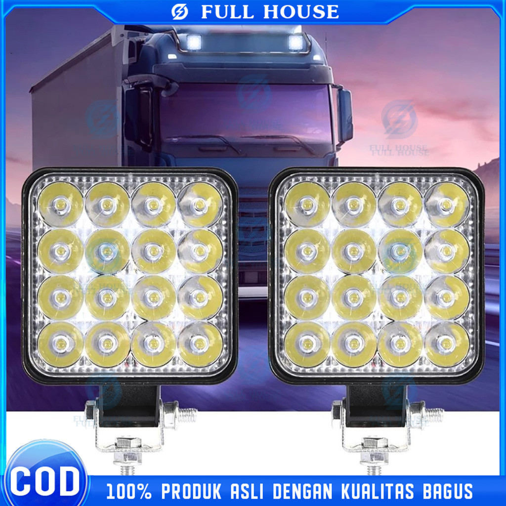 Jual lampu tembak motor mobil truk 12 dan 24 volt 1 buah Mobil Lampu ...