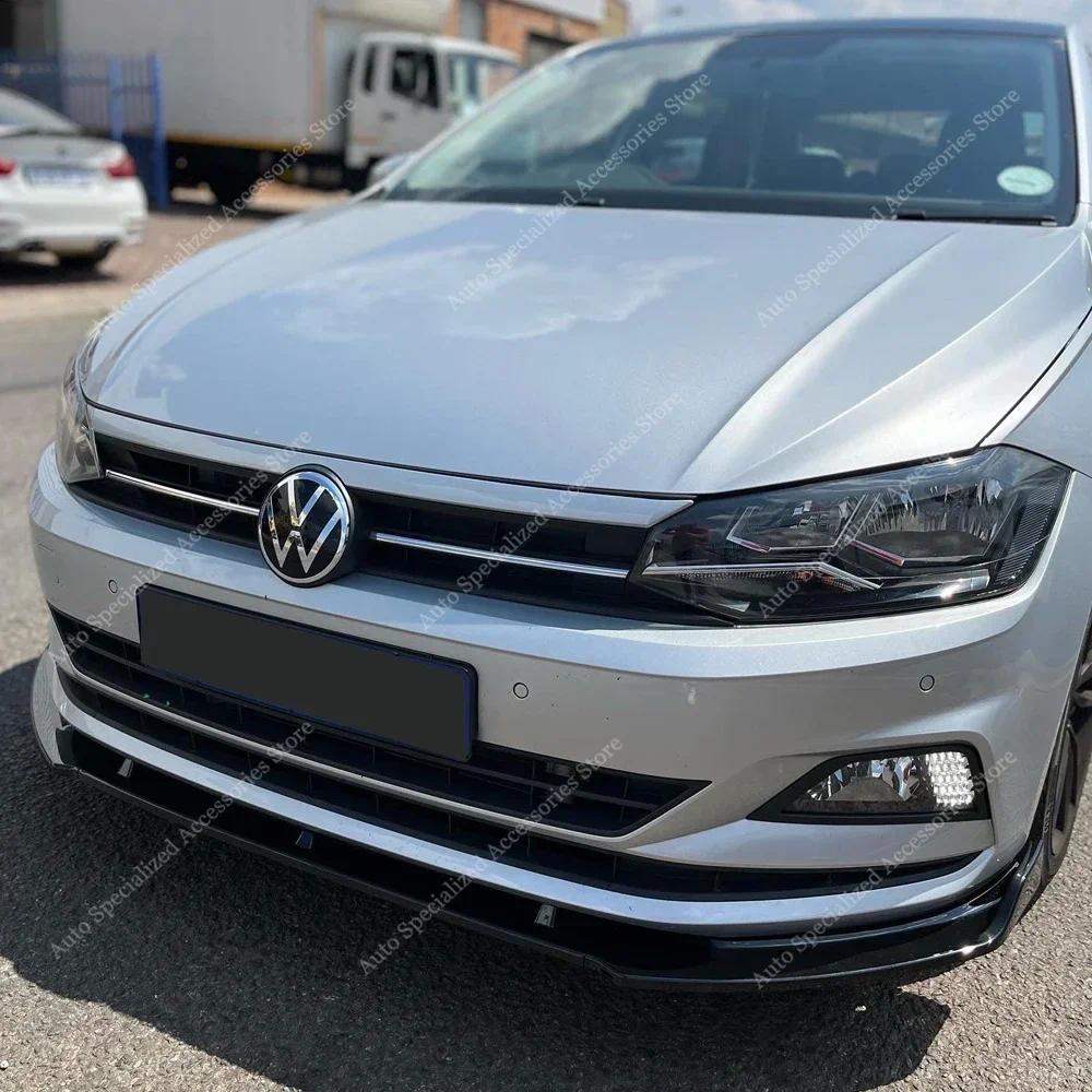 Jual 3pcs Front Bumper Lip Spoiler Splitter for Volkswagen Virtus ...