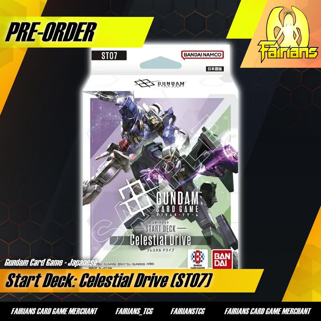 Jual Gundam Card Game JP Starter Deck Celestial Drive ST07 | Shopee ...