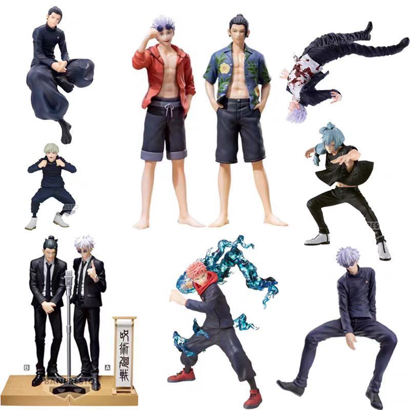 Jual Jujutsu Kaisen blind box anime figure collectible toy Gojo Itadori ...