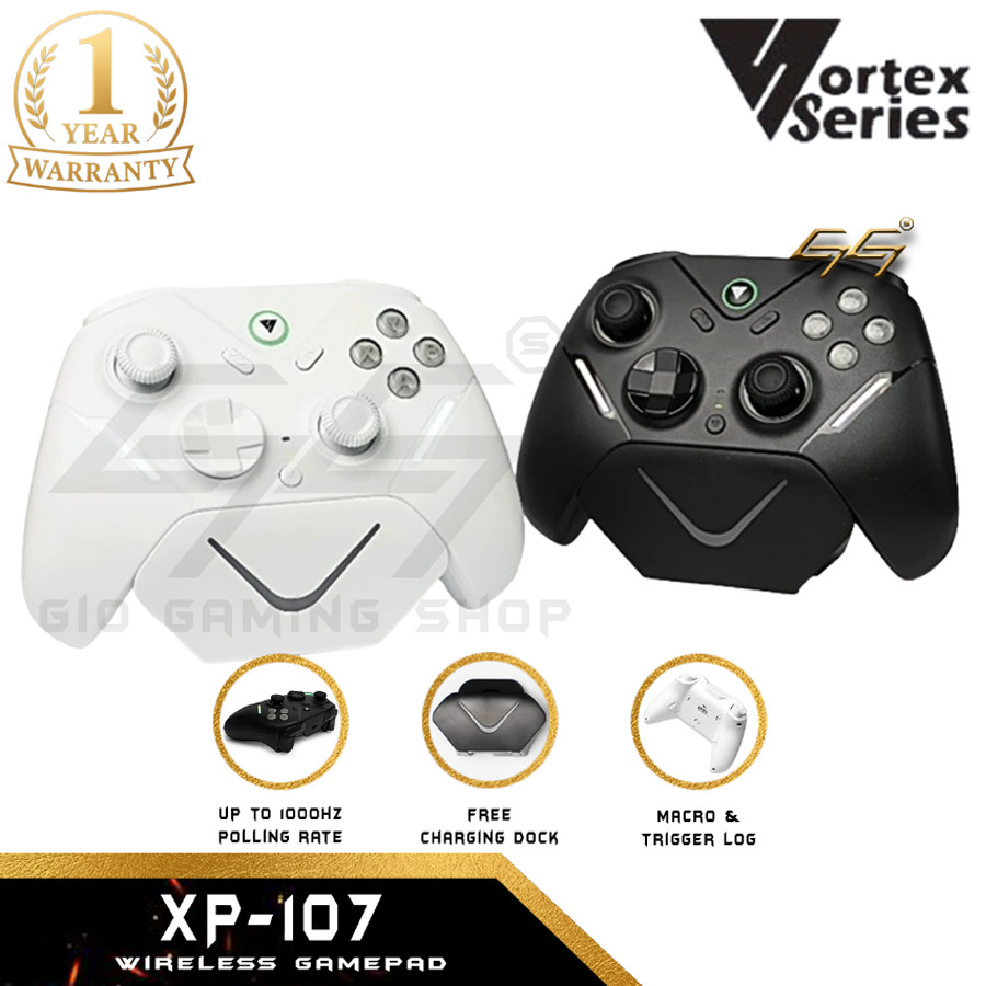 Jual VortexSeries XP107 XP 107 XP-107 Gamepad Wireless Hall Effect ...