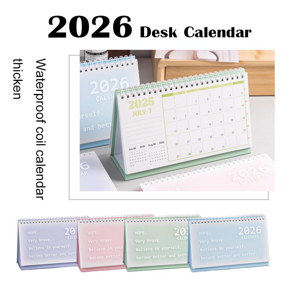 Jual Small Desk Calendar 2026 Calendars Pocket Planner Desktop Sedule ...