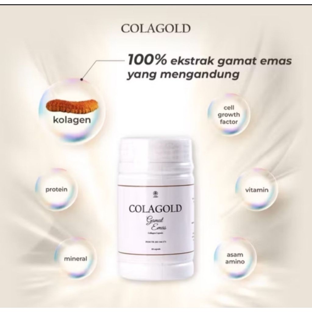 Jual Colagold Extra Gamat Emas isi 50 Kapsul | Shopee Indonesia