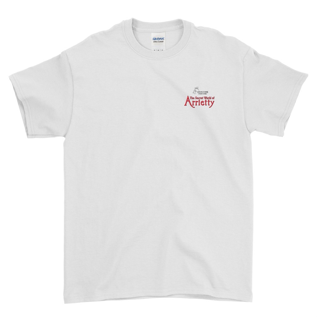 Jual Kaos The Secret World of Arrietty Studio Ghibli | Shopee Indonesia