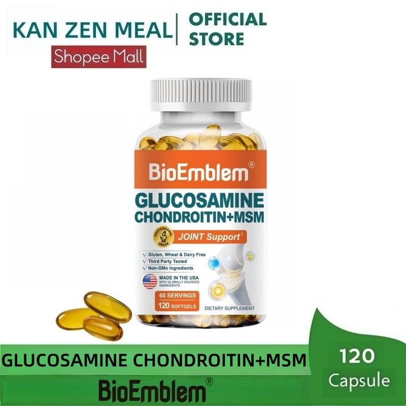Jual KAN ZEN MEAL Suplemen Pendukung Sendi Glukosamin Kondroitin MSM ...