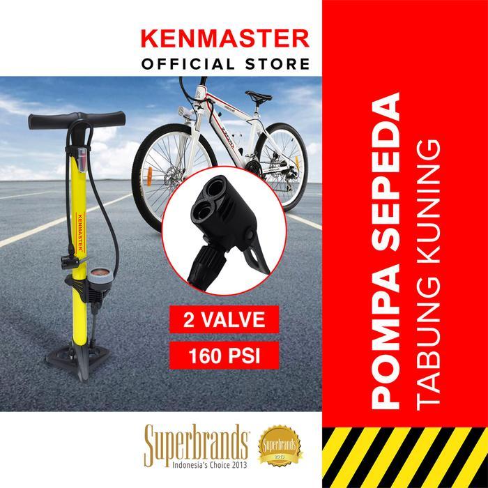 Jual mitra maju market Kenmaster Pompa Sepeda Tabung Kuning KM-5435B ...