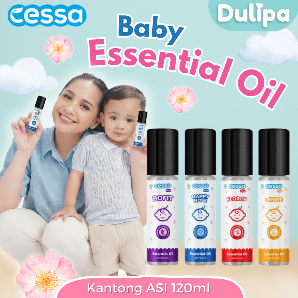 Jual Cessa Essential Oil Baby 8ml 0-3 Tahun Cessa Bayi Pilek Demam ...