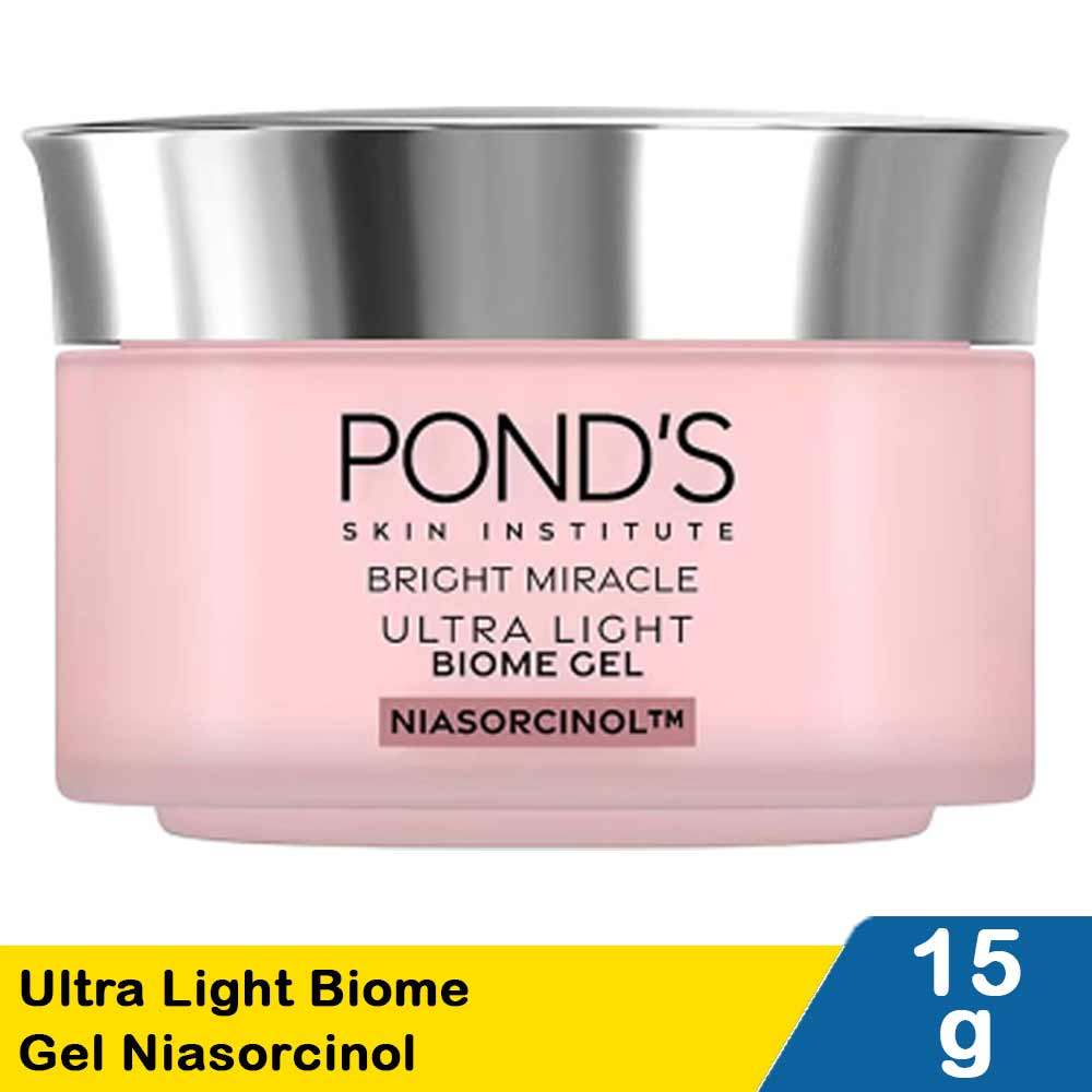 Jual PONDS ULTRA LIGHT BIOME GEL NIASORCINOL 15g | Shopee Indonesia