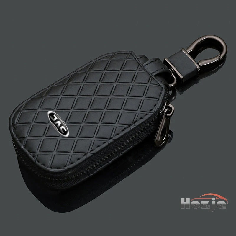 Jual Car Leather Zipper Key Case for JAC E-JS1 E-JS4 E-J7 T9 T6 T8 Pro ...
