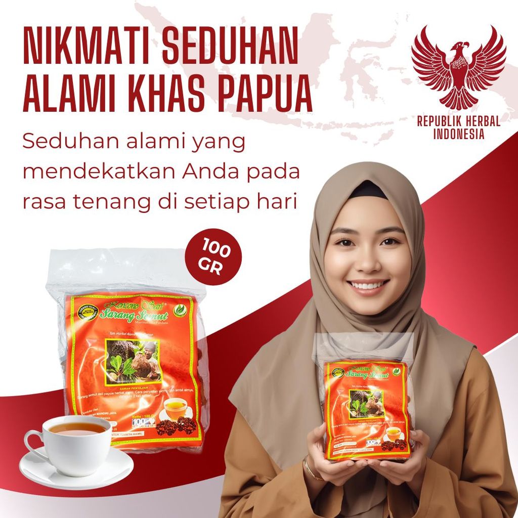 Jual Teh Sarang Semut Papua Kencono Sari 100gr Herbal Alami Pilihan ...