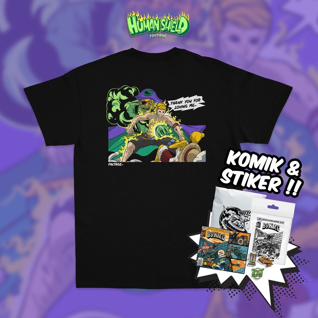 Jual Kaos Baju Anime One Piece Parodi | Fintage Studio | Kaos Anime ...