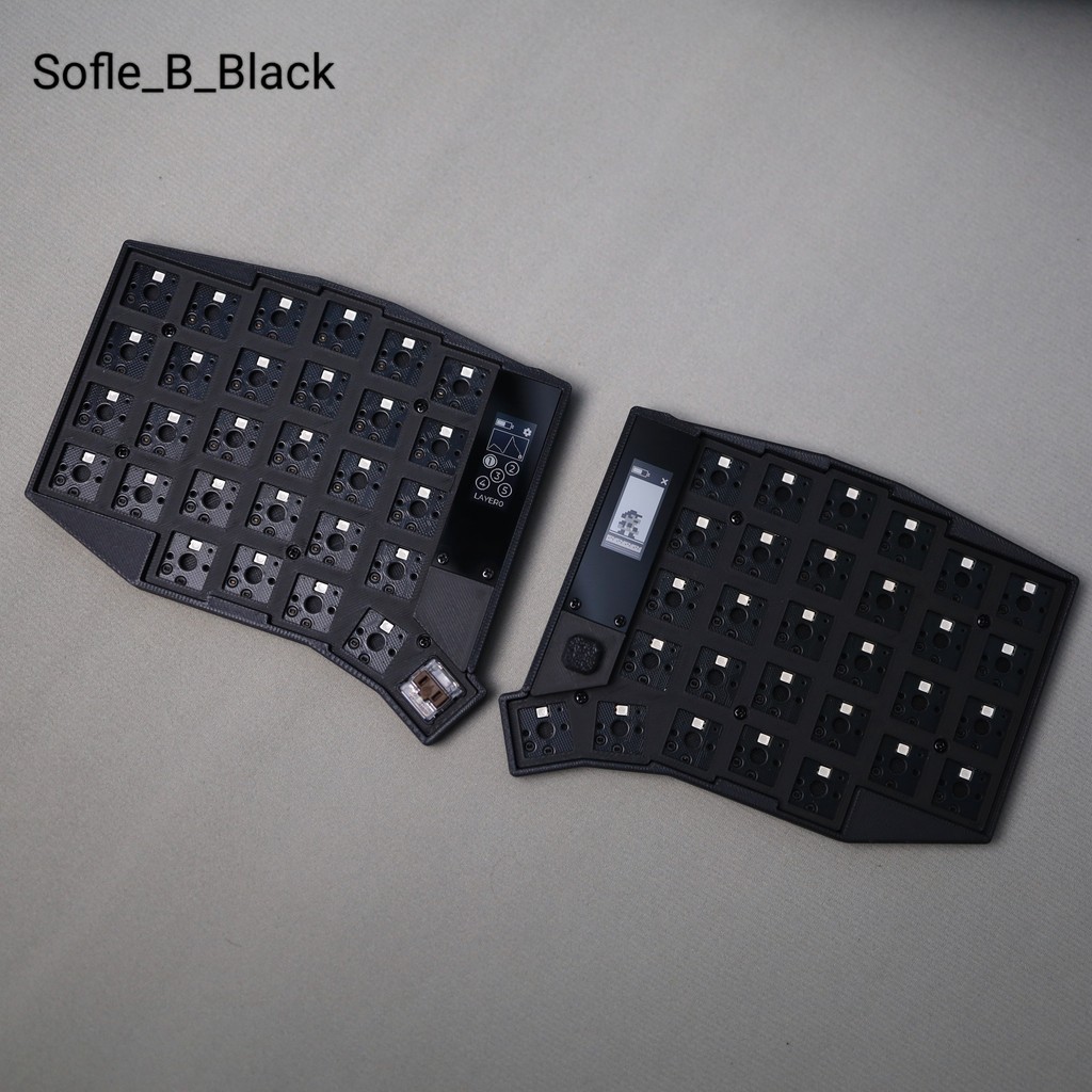 Jual Sofle Low Profile Split Keyboard Kit Dual Mode Bluetooth Wireless ...
