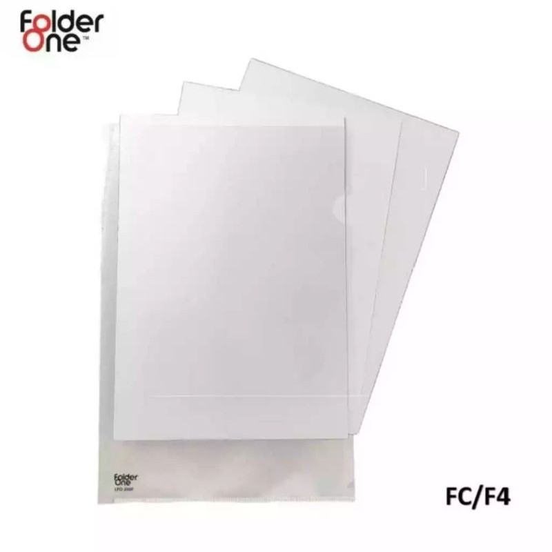 Jual Map L Bening F4 Folder One/Clear Sleeves Transparan Folder One ...