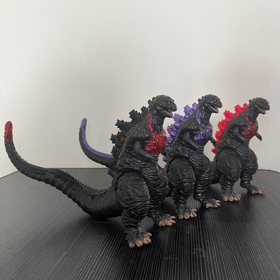 Jual Godzilla Moive Action Figure Shin Godzilla Red Lotus Model 17cm 3 ...