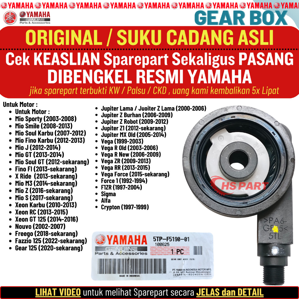 Jual Gearbox Speedometer Jupiter Vega Sigma Alfa Crypton Freego Gear ...