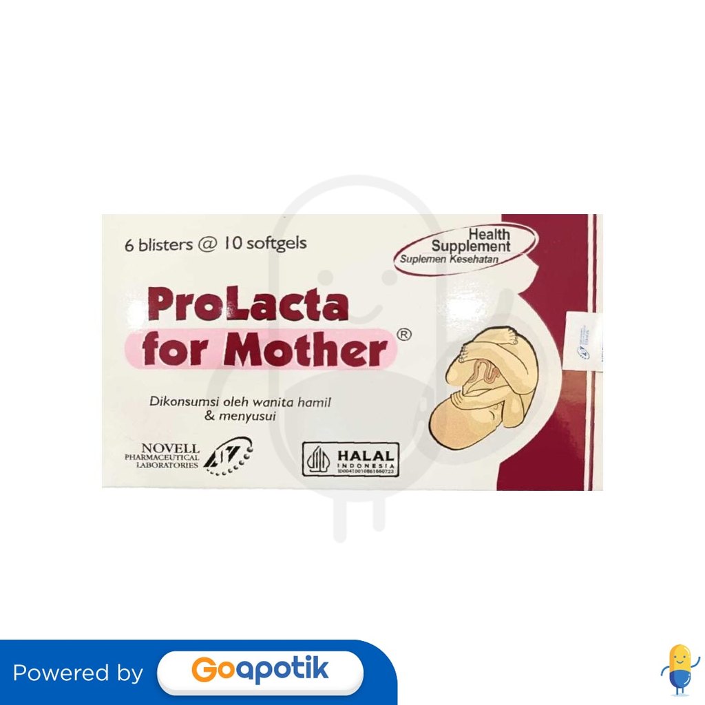 Jual Prolacta For Mother Box 60 Kapsul | Shopee Indonesia