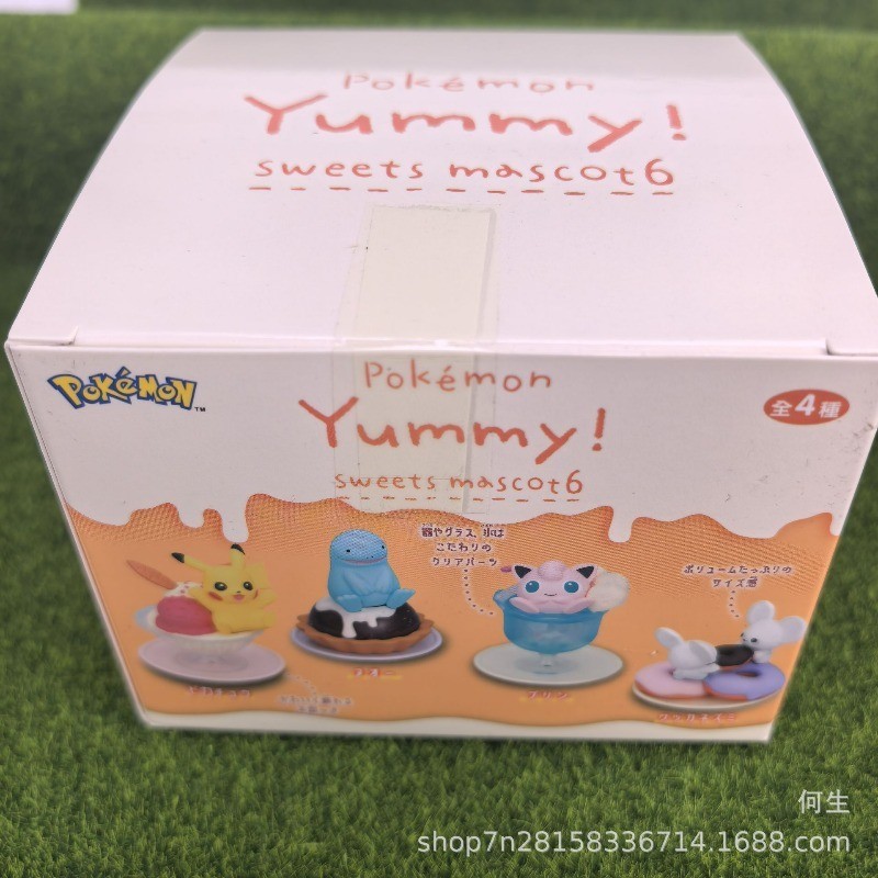 Jual Pokemon Yummy Sweets Macot 6 Icecream Cup Blind Box Toys Cute ...