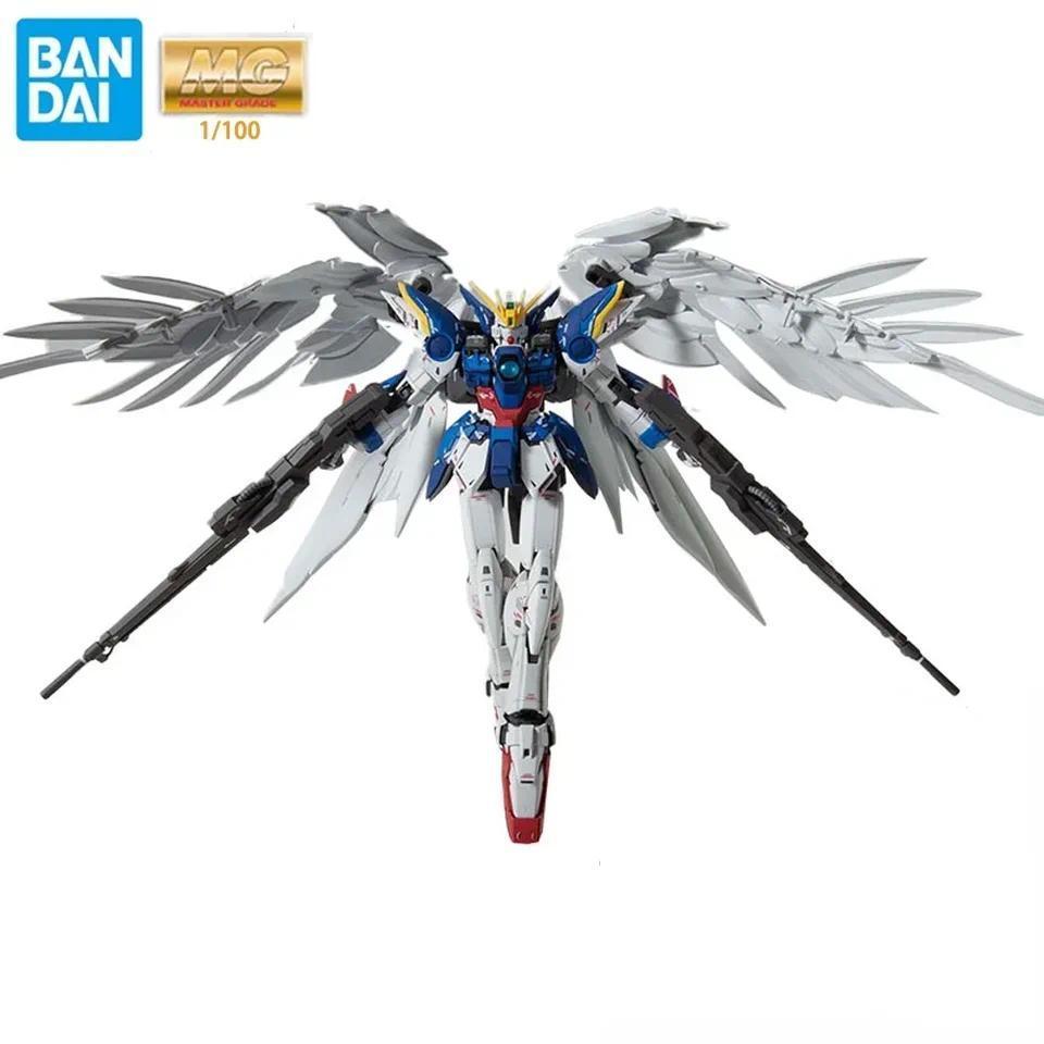 Jual Original Bandai Gundam Anime Figure MG 1/100 Wing Gundam Zero Ver ...