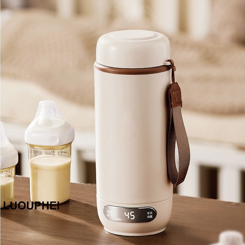 Jual 600ml Electric Water Cup Portable Temperature Control 304 ...