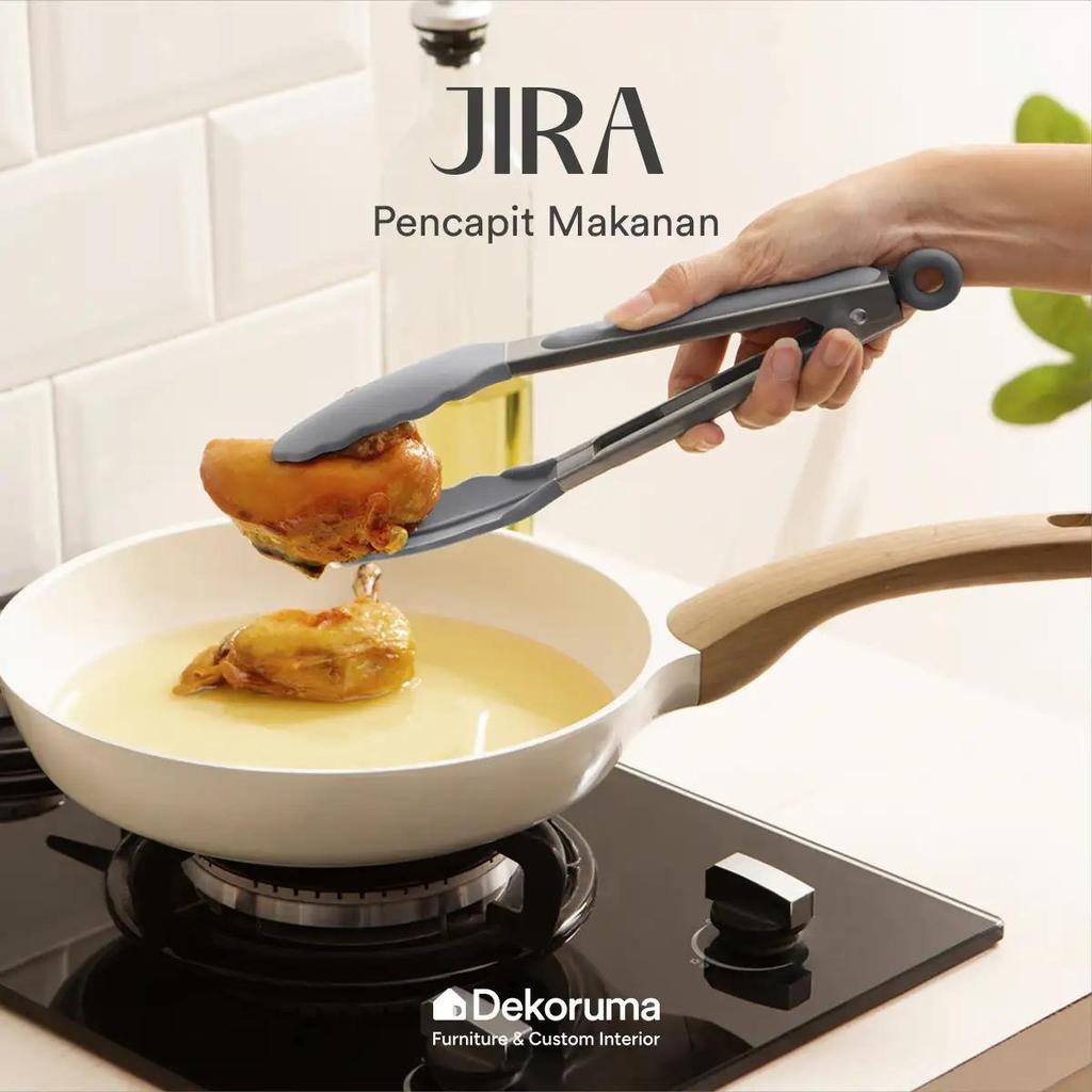 Jual Dekoruma JIRA Pencapit Makanan Silicone / Capit Silikon / Food ...