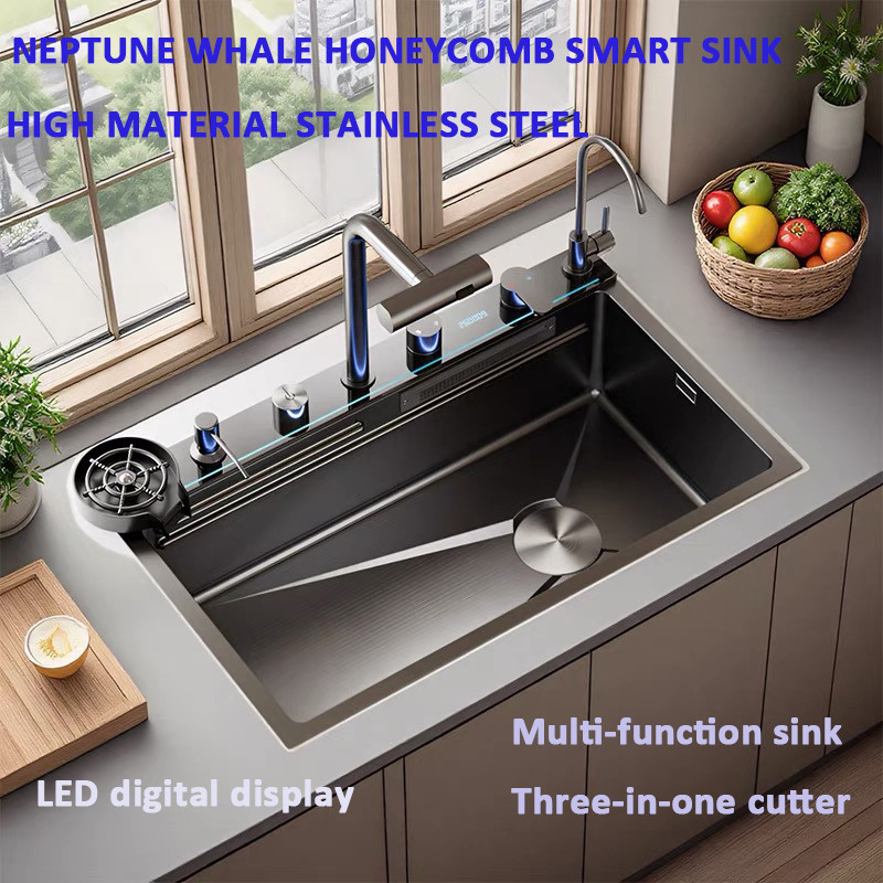 Jual Neptune Whale Honeycomb Smart Sink Premium selfbuildable ...