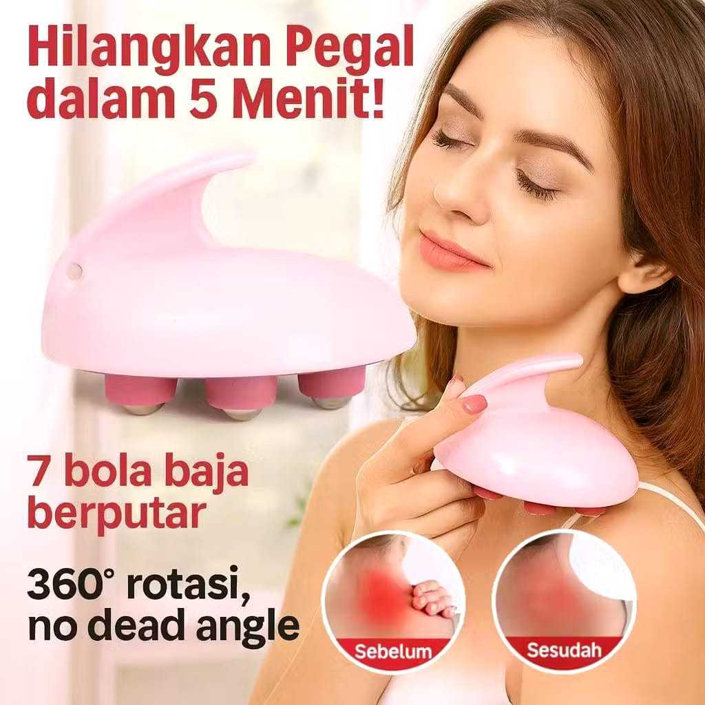Jual BMV Alat Pijat SEVEN BEADS Full Body Massage – Terapi Badan Scraping Pemijat manual mini ...