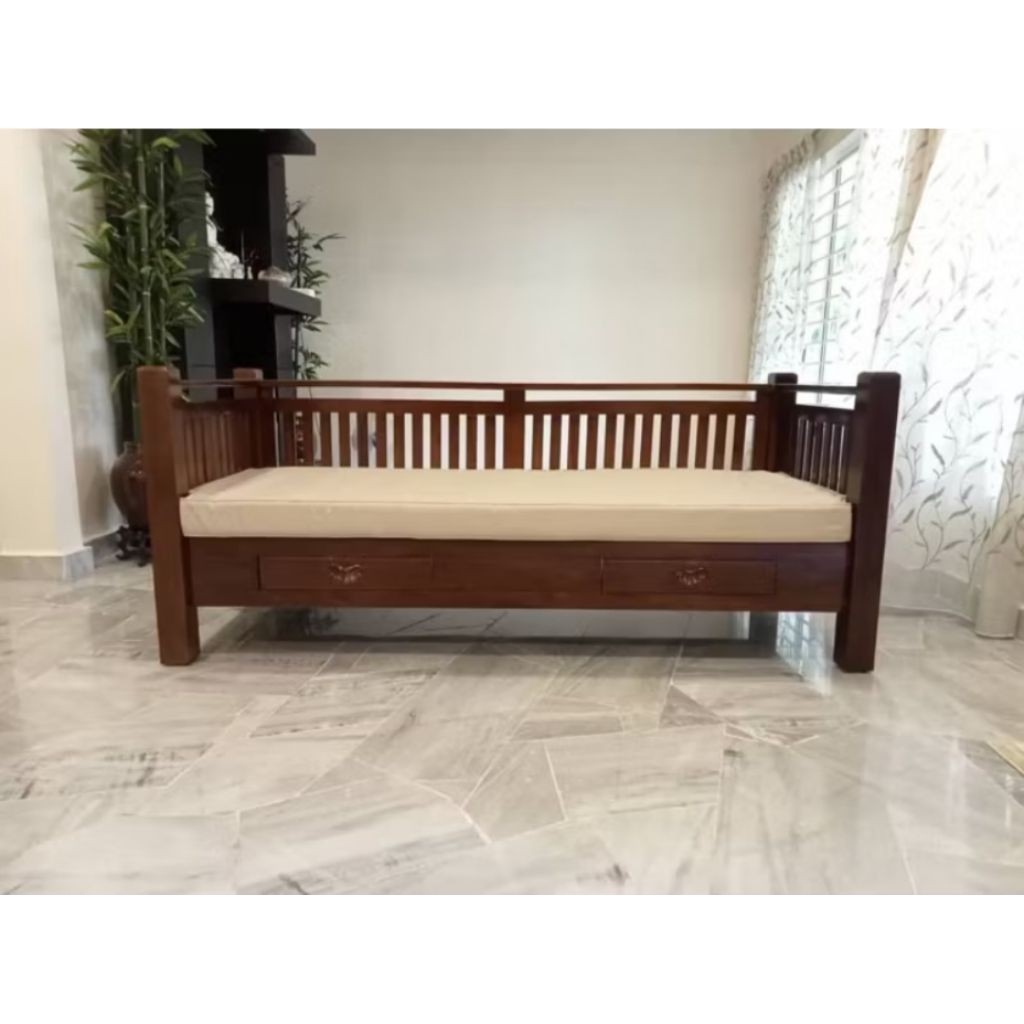 Jual Bangku Bale - bale Jati minimalis Jari ( bench Jati,kursi jati ...