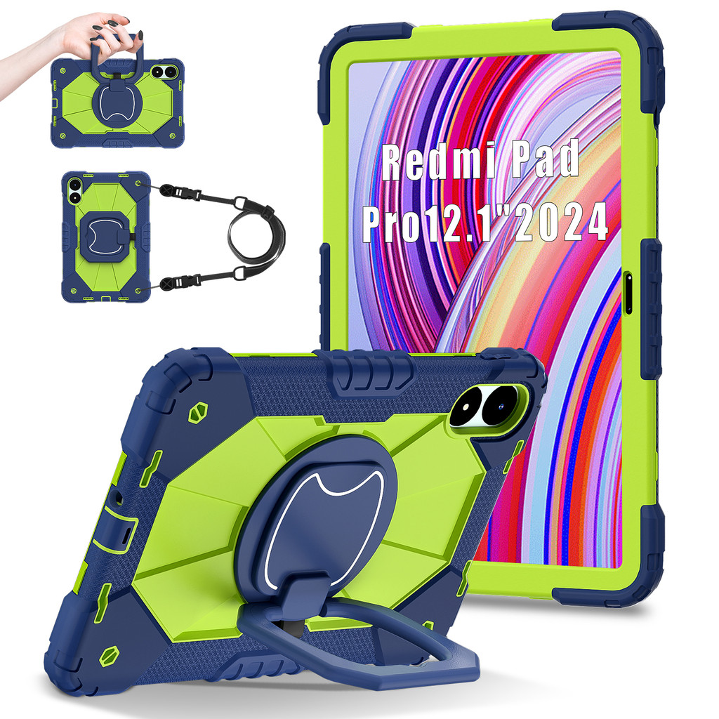 Jual Coque For Xiaomi poco pad 12.1 Armor Shell for Redmi pad SE 8.7in ...
