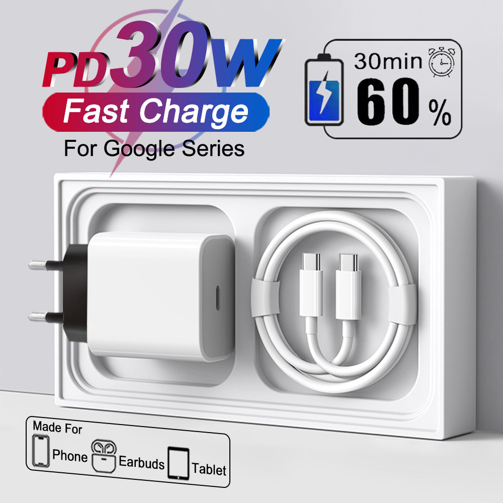 Jual For Google Original 30W arger For Google Pixel 10 8 7 6 9 Pro XL ...