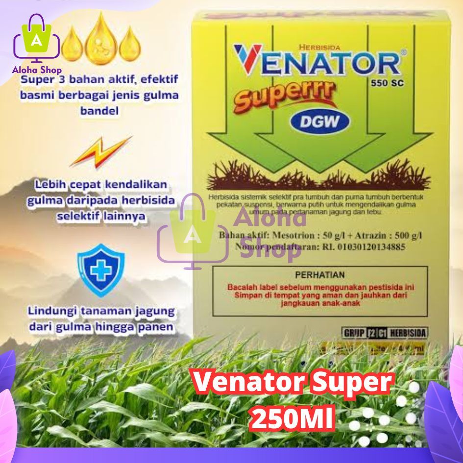 Jual AS VENATOR SUPER 550SC Kemasan Baru + Aculat 80WP – Obat Pembasmi ...