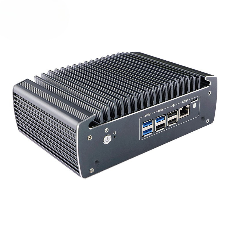 Jual Fanless Mini PC 6 Intel NIC 1 HD 1 DP TPM20 AESNI Soft Router VPN ...