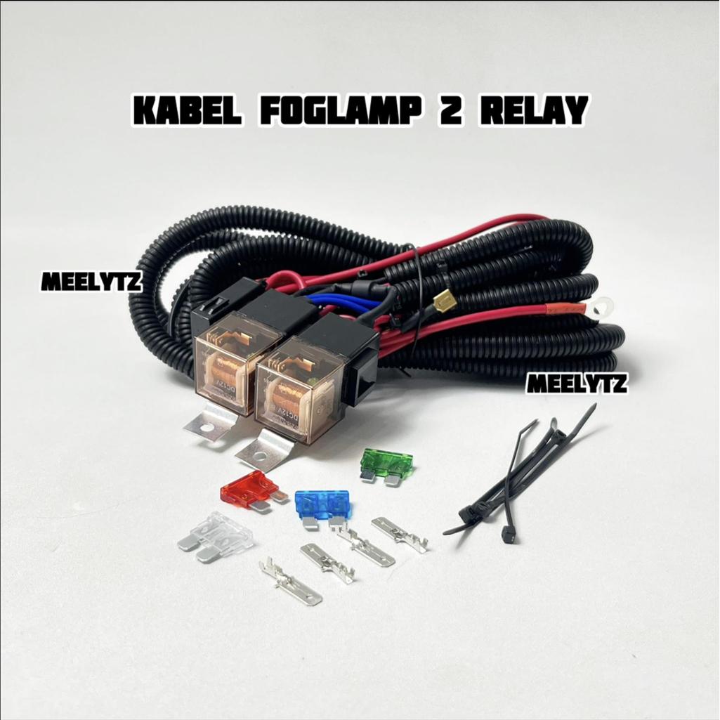 Jual Relay Set Foglamp 2 Relay Dan 3 Relay | Shopee Indonesia