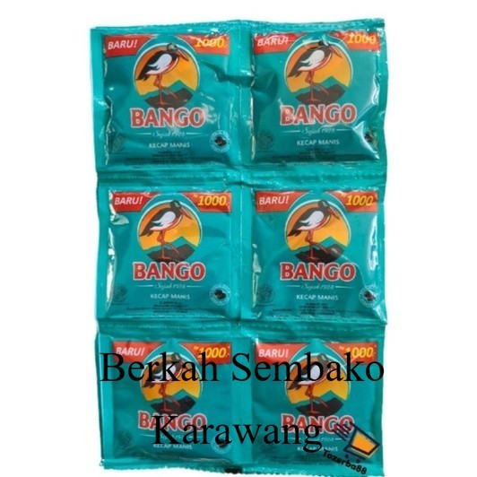 Jual kecap bango saset 1000 Berkah Sembako Karawang | Shopee Indonesia