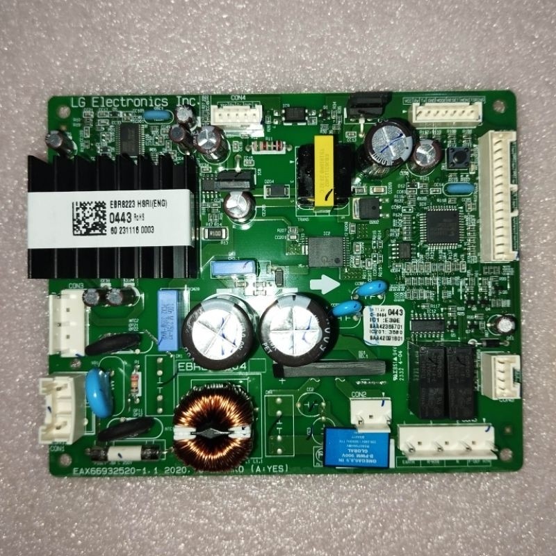 Jual modul pcb kulkas inverter LG 2 pintu EBR8223 0443Murah | Shopee ...