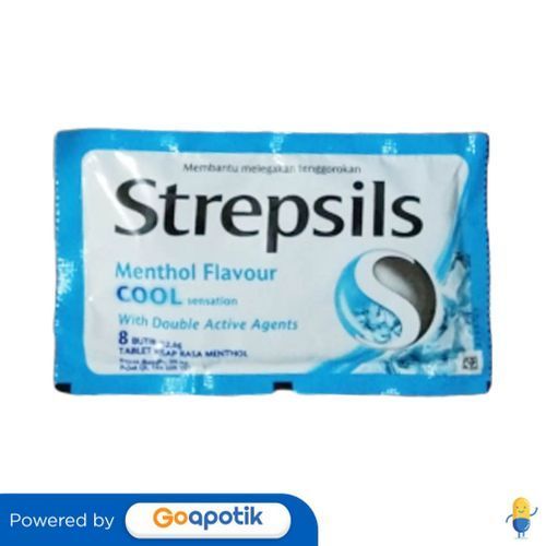Jual Strepsils Menthol Flavour Cool Sensation Sachet 6 Butir | Shopee ...
