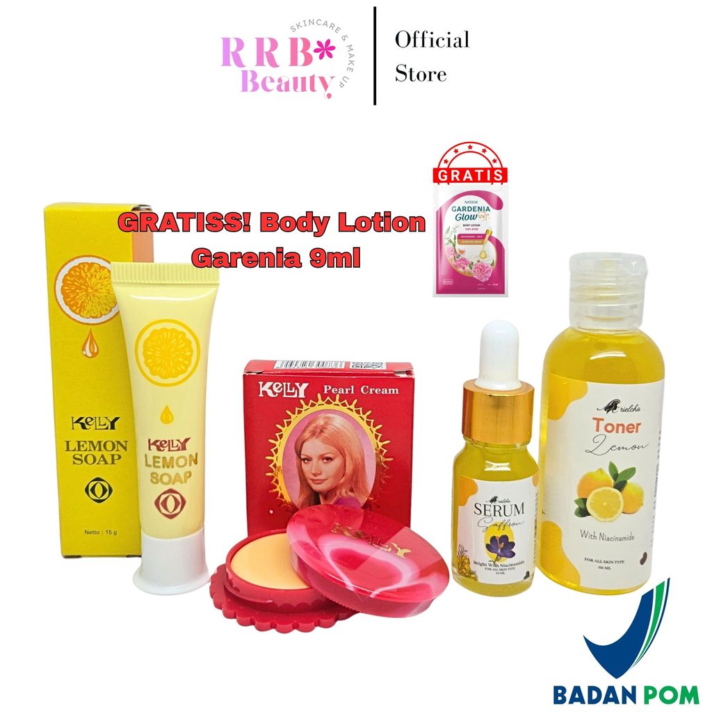 Jual ( FREE LOTION 9ml ) Paket Kelly 4in1 - Perl Cream Kelly5g + Lemon ...
