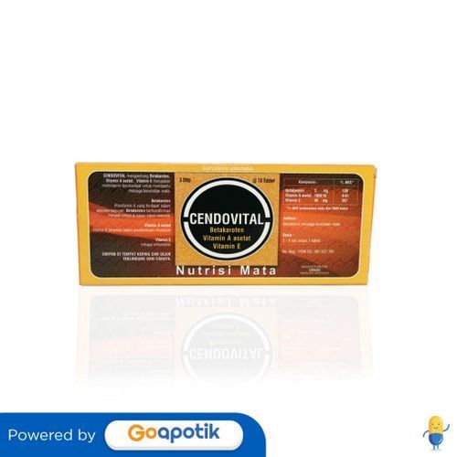 Jual Cendo Vital Strip 10 Tablet | Shopee Indonesia