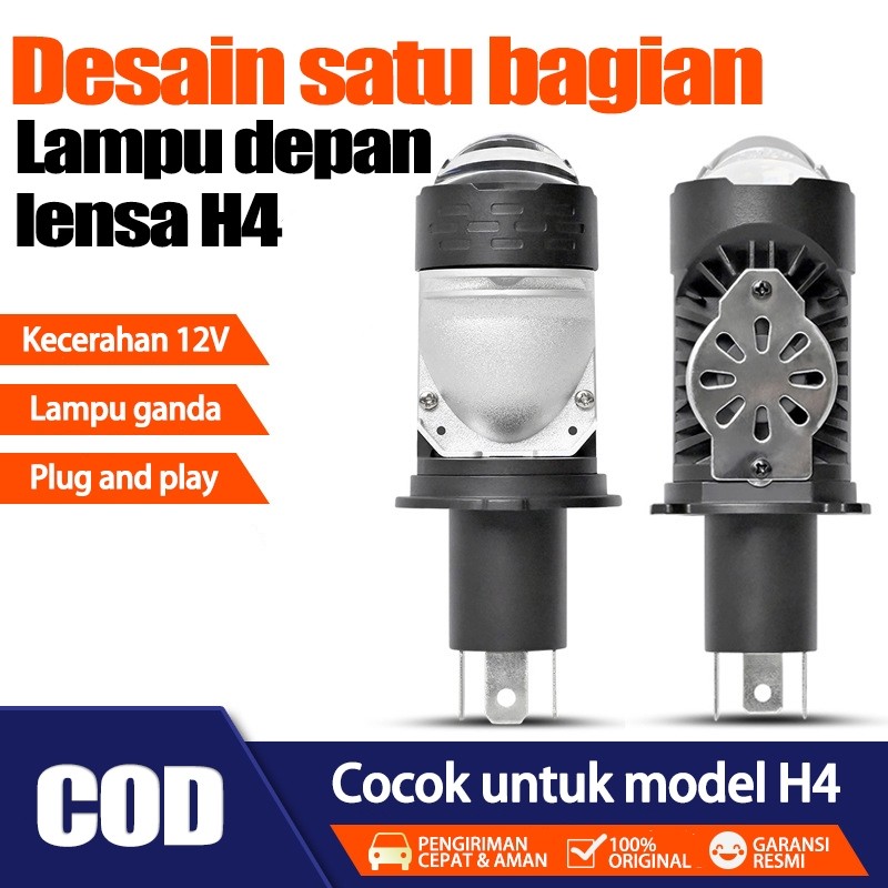 Jual Lampu led mobil dan motor 50W lampu h4 super terang mendukung PNP lampu led h4 mobil lampu ...