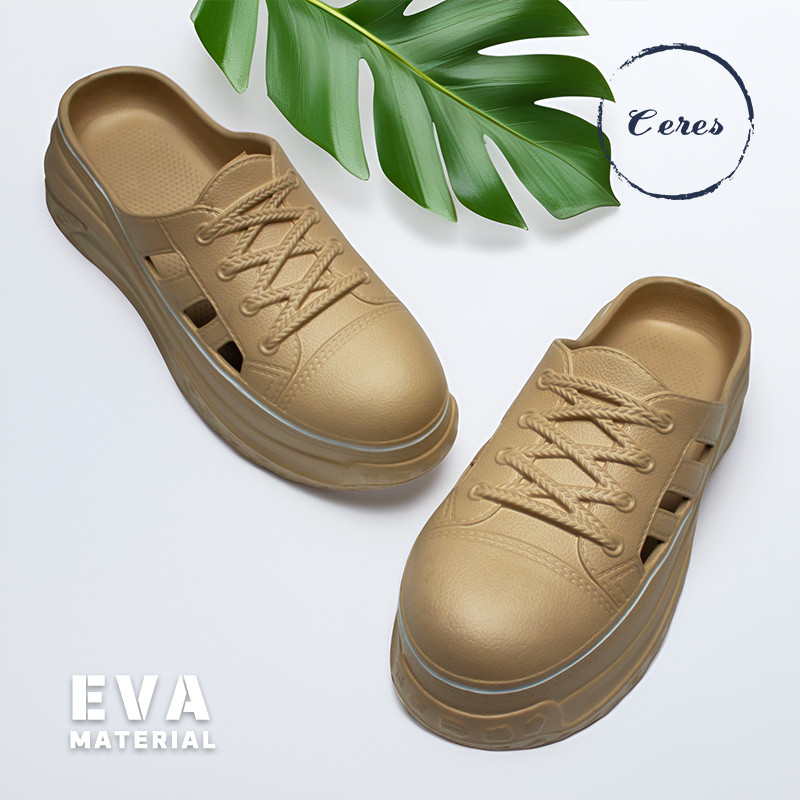 Jual Ceres Sandal Wanita Bertali Gaya Korea Baru Yang Modis Sepatu EVA ...