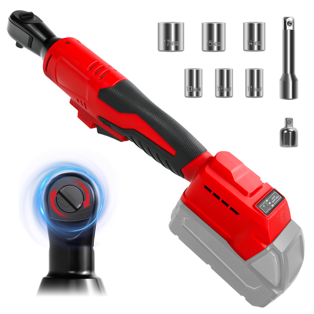 Jual 38 Brushless Ratchet Wrench 0300RPM 60NM Electric Ratchet Wrench ...