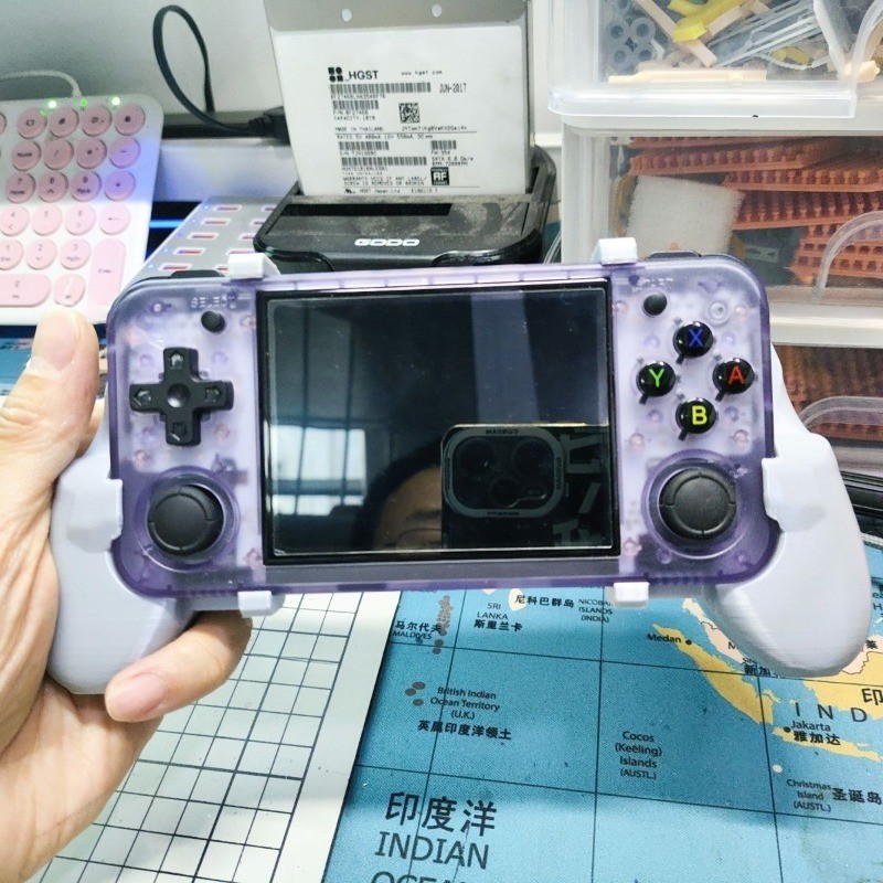 Jual For Anbernic RG35XX H rg35xxh 3D Printing Game Console Hand ...