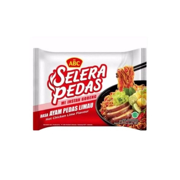 Jual ABC MIE SELERA PEDAS GORENG LIMAU 80 GR | Shopee Indonesia
