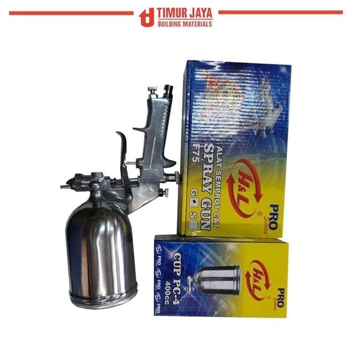 Jual mitra maju market HNL Spray Gun F75 Tabung Atas F75-G - Spraygun F ...