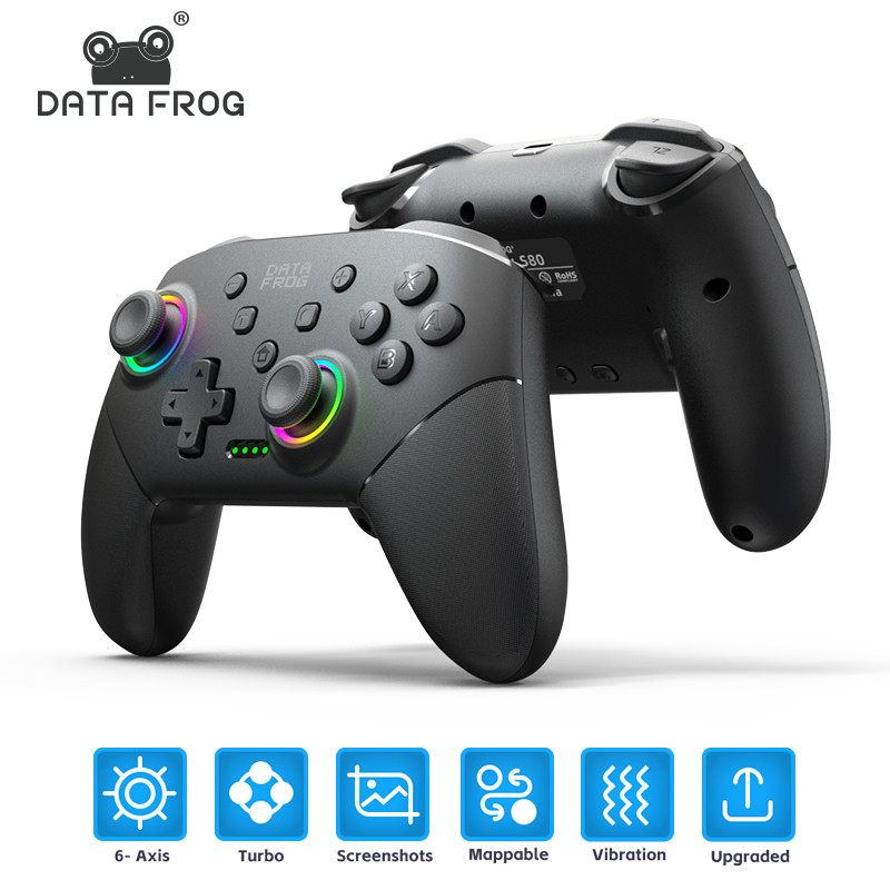 Jual DATA FROG Switch Pro Controllers for Switch/Switch Lite Wireless ...