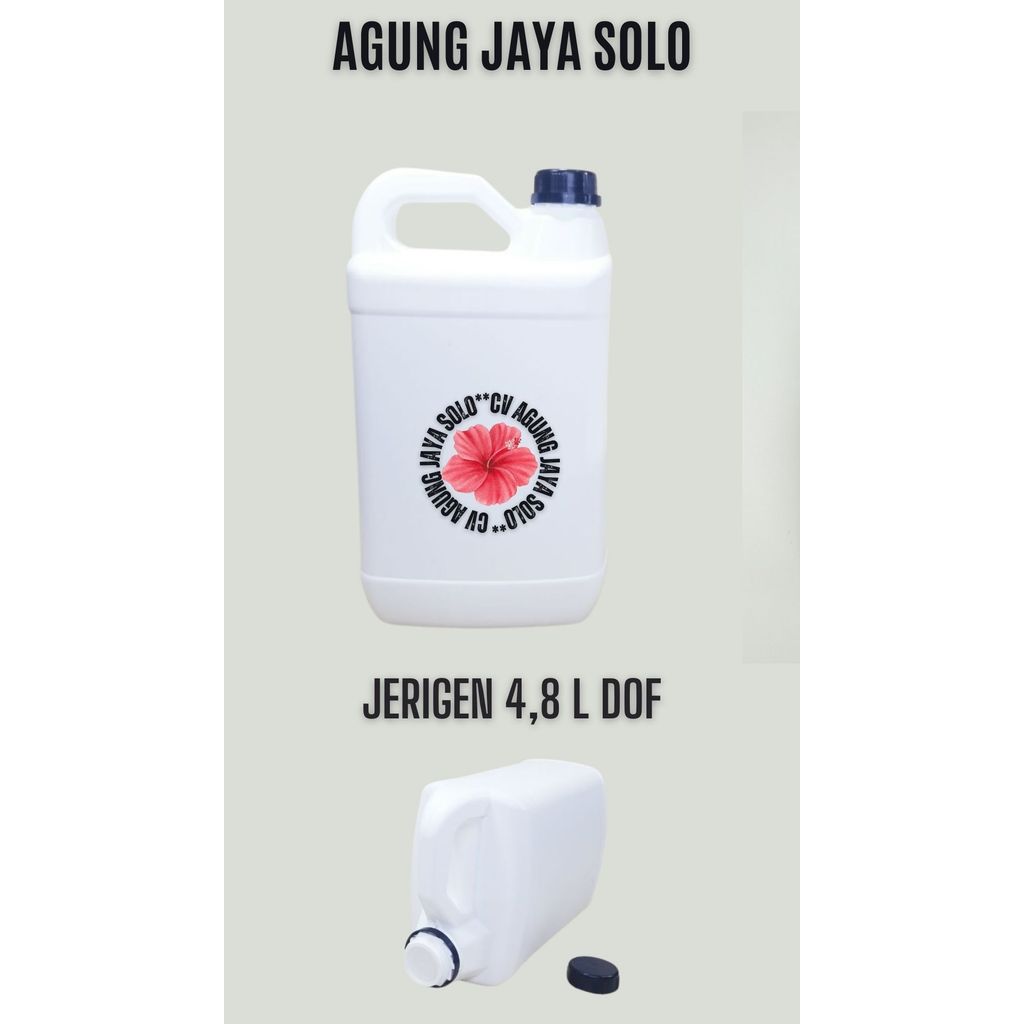 Jual Jerigen 4,8 L Kotak Dof Hdpe / Jerigen Hdpe / Jerigen / Jerigen ...