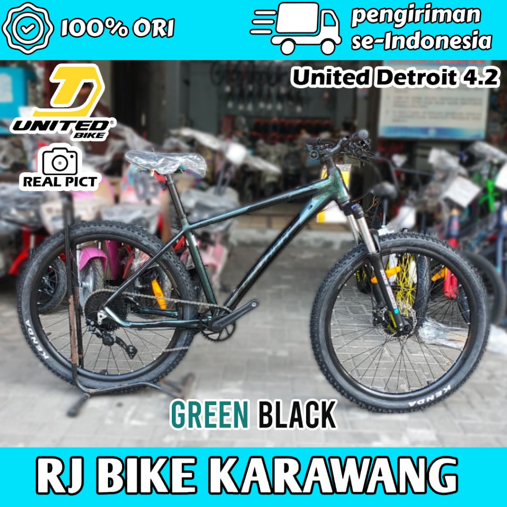 Jual SEPEDA GUNUNG MTB 27.5 United Detroit 4.2 SUPER PROMO | Shopee ...