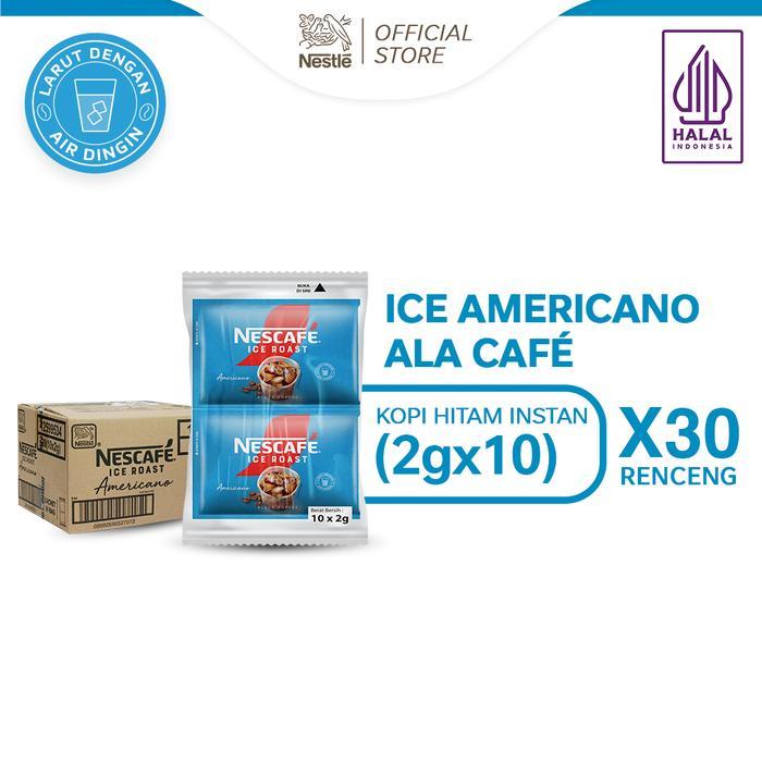 Jual PROMO Nescafe Ice Roast Americano Coffee Kopi Hitam Kopi Instan ...