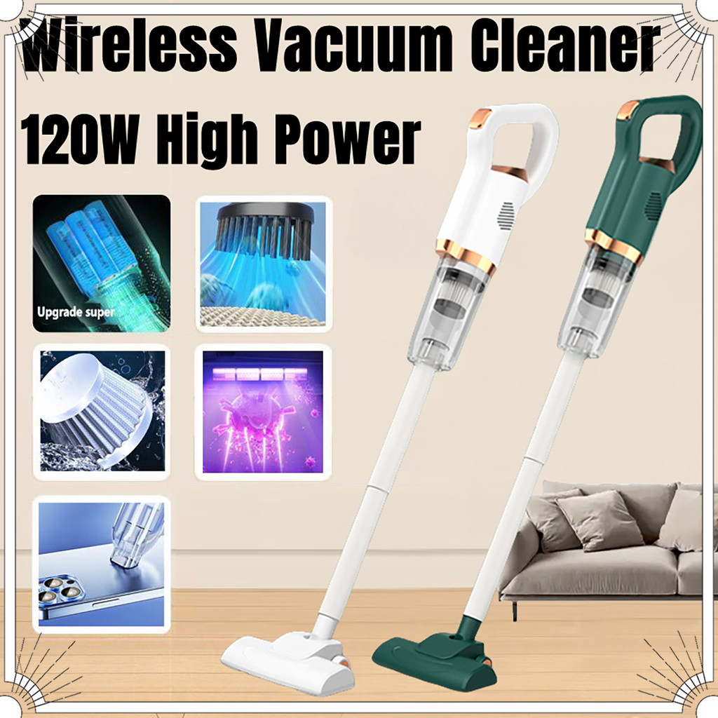 Jual Handheld Wireless Vacuum Cleaner Electric Sweeper 8500Pa 120W ...