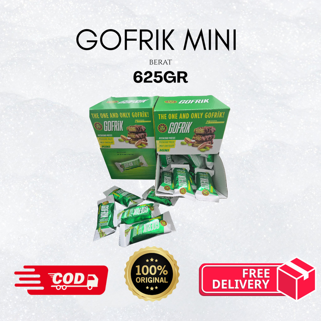 Jual GOFRIK WAFER SALUT SUSU COKELAT DENGAN PASTA DAN POTONGAN ...