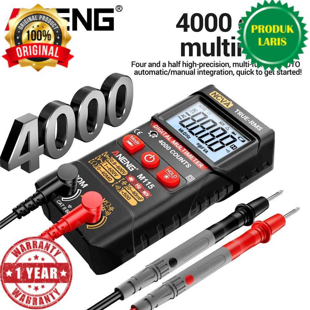 Jual ANENG Digital Multimeter Mini Voltage Tester True RMS - M115 ...